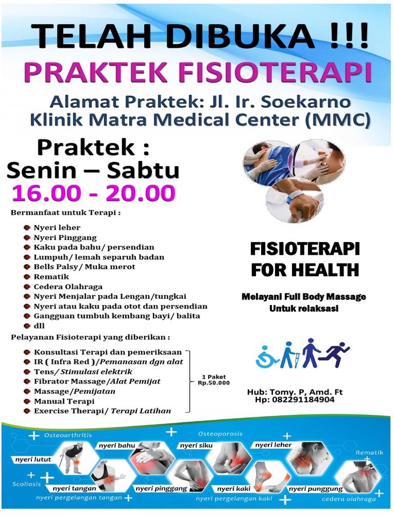 Brosur Fisioterapi MMC | PDF