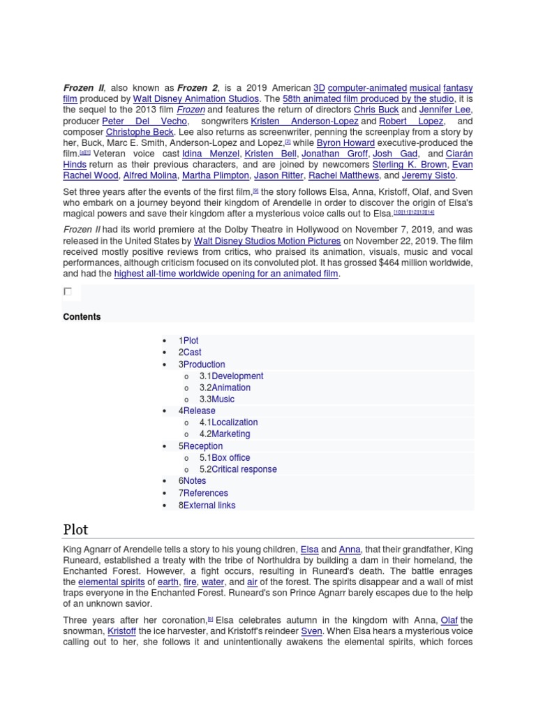 Frozen 2 | PDF | Art | Young Adult