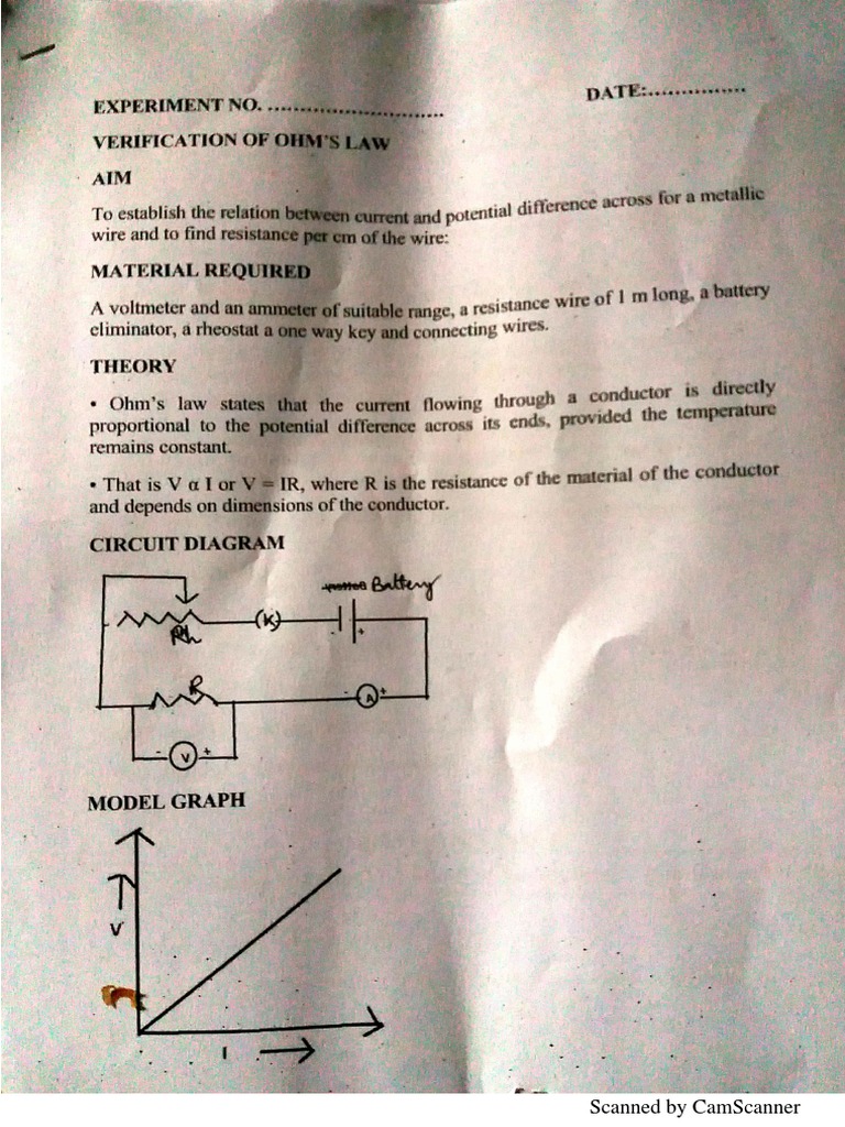 Physics Practical Class 12 | PDF