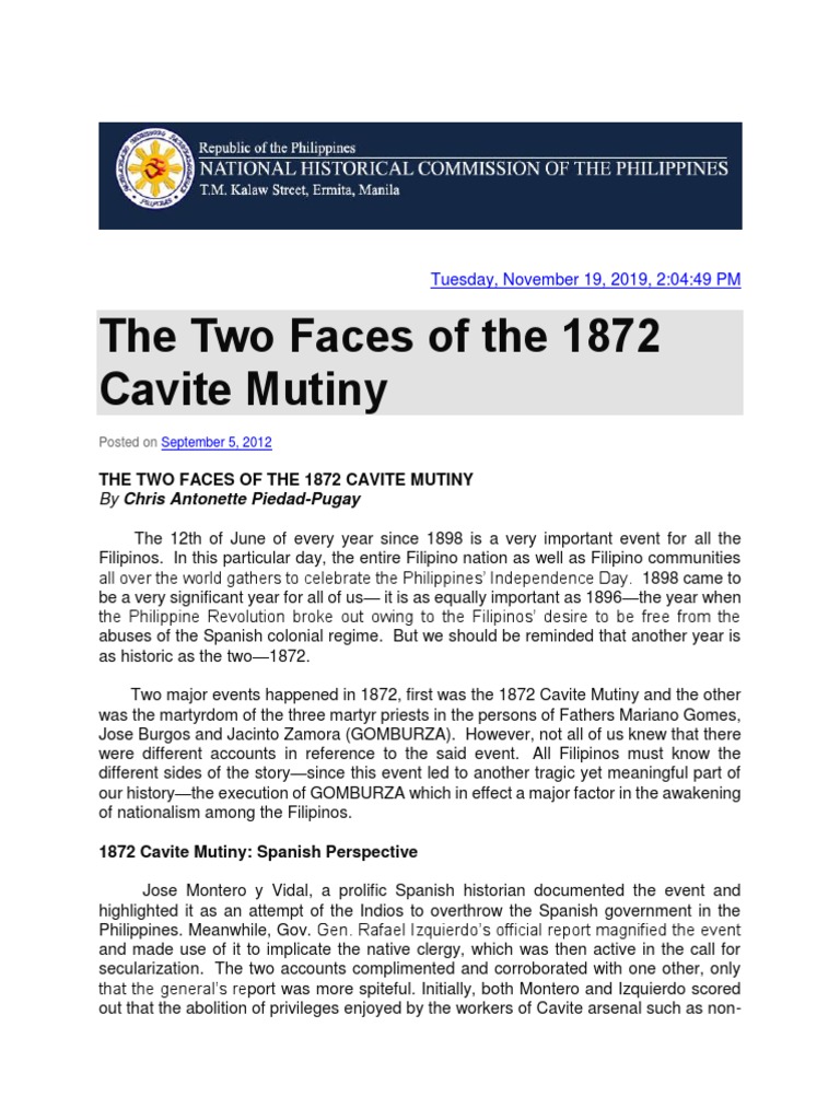 Cavity Mutiny | PDF | Philippines