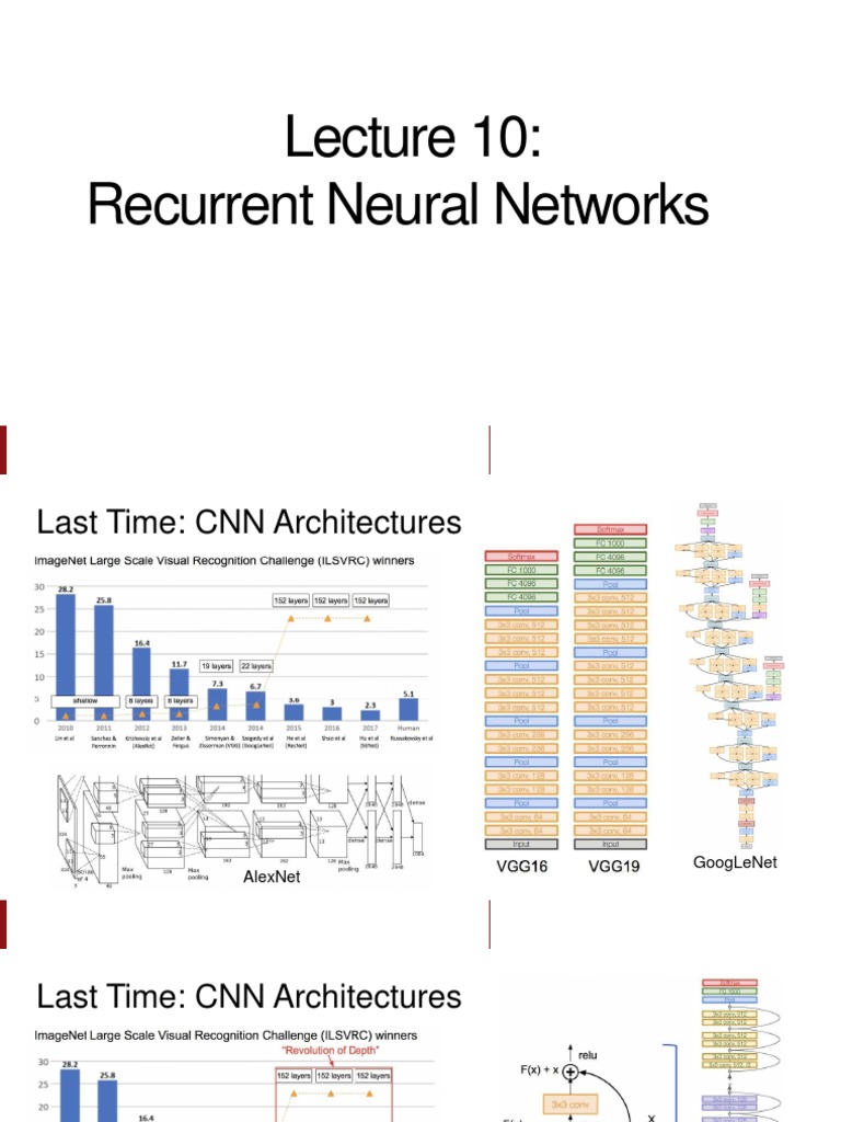 Recurrent Neural Networks | PDF | Cognitive Neuroscience | Neuroscience