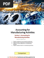 Manufacturing Accounts Format | PDF | Cost Of Goods Sold | Cost