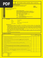 Contoh Formulir Meso | PDF | Kesehatan Holistik