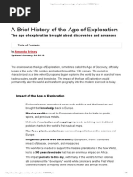Reasons For Exploration | PDF