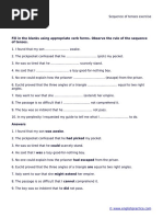 Signal Words | PDF | Grammatical Tense | Perfect (Grammar)