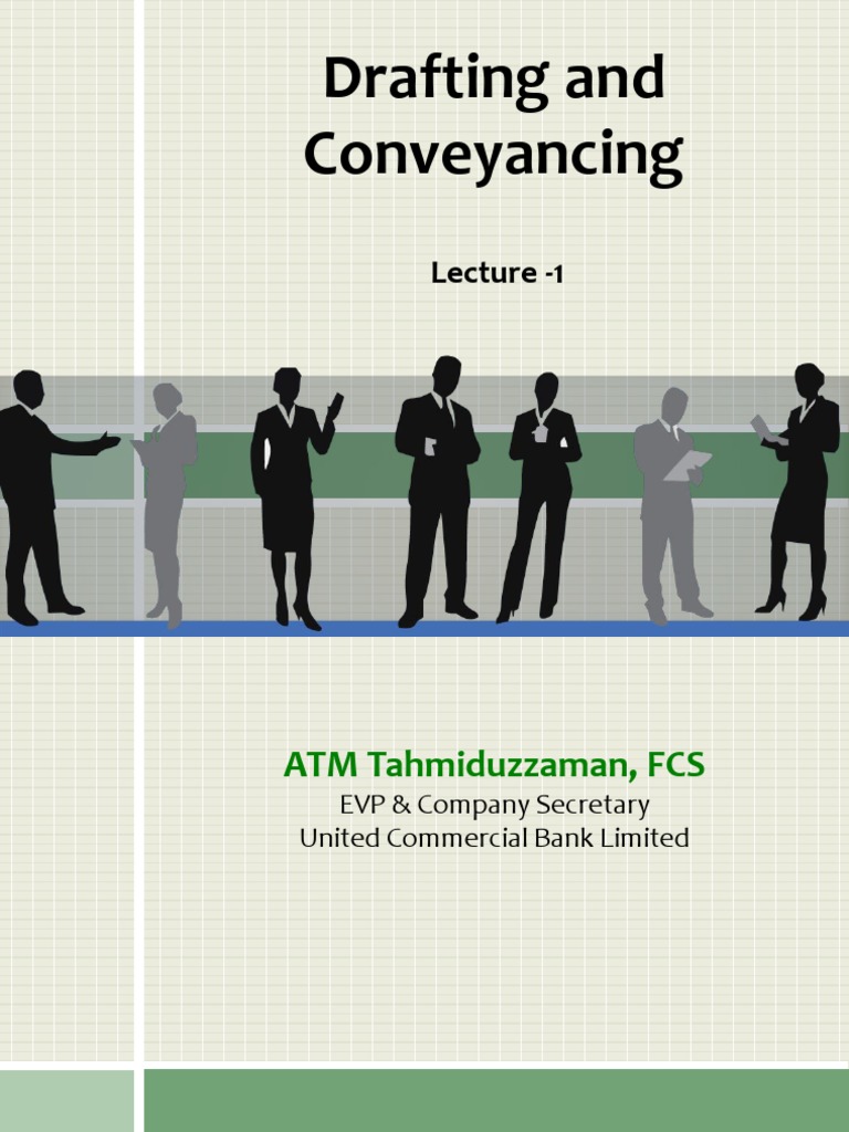 Drafting | PDF | Deed | Conveyancing