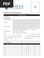 UTech Accommodation Application Form | PDF | Dormitory