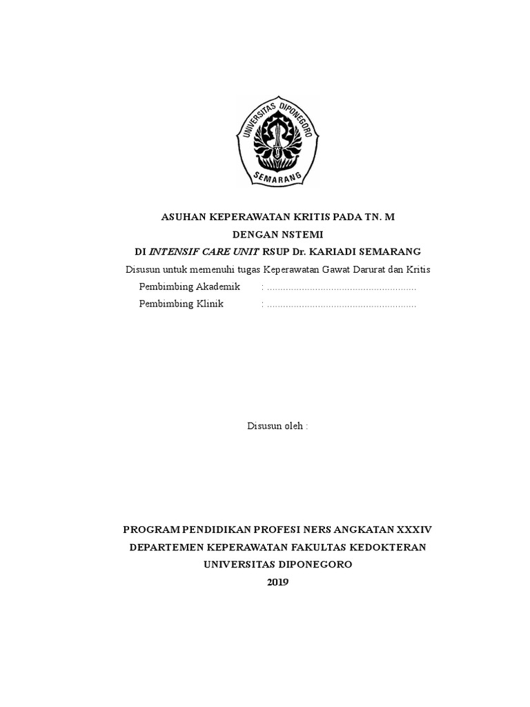 Askep - NSTEMI | PDF