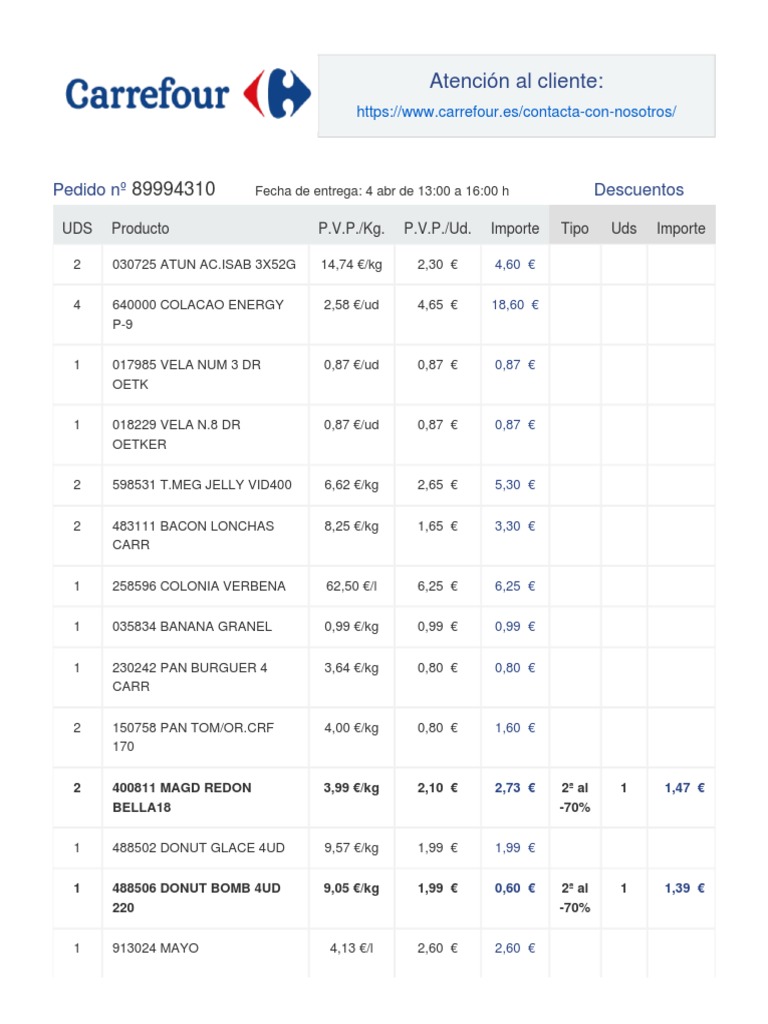 Compra Carrefour 2 | PDF