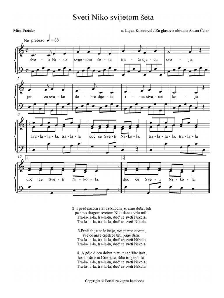 Sveti Niko Svijetom C5a1eta | PDF