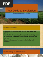 Module 002: The Meaning and Classification of Tour Guide | PDF ...