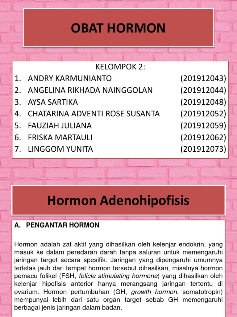 Obat Hormon | PDF