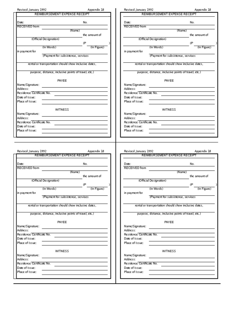 RER Form | Payments | Services (Economics)