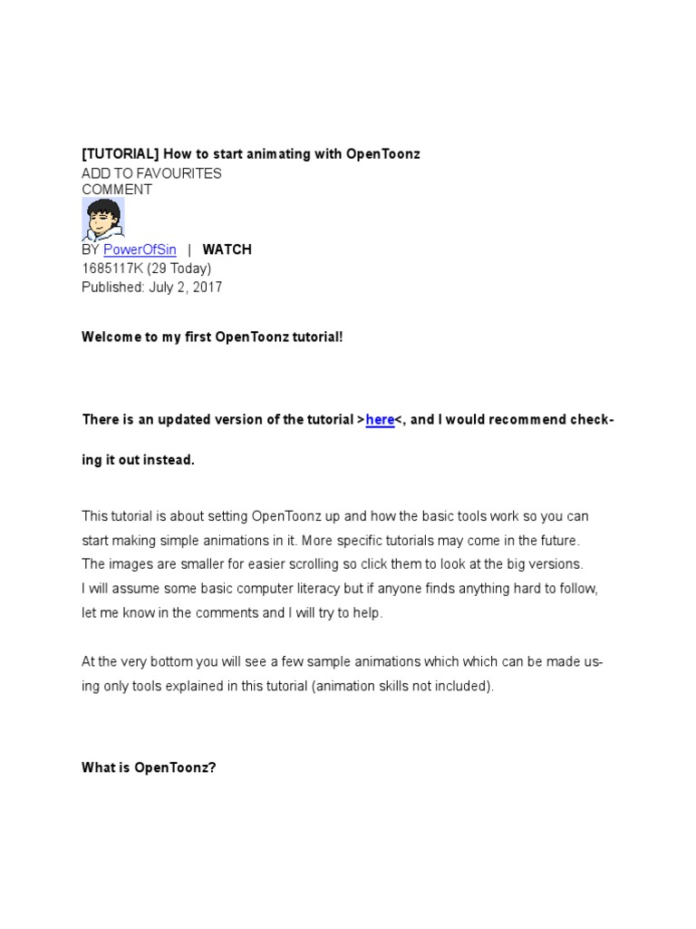 TUTORIAL How To Start Animating | PDF | Computing | Software