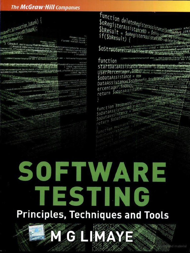Software Testing Principles Techniques A PDF | PDF