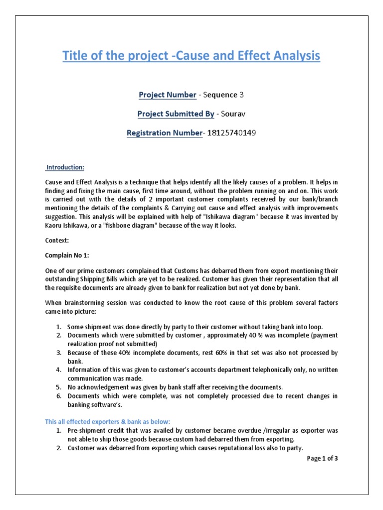 SOQM Project | PDF | Causality | Banks