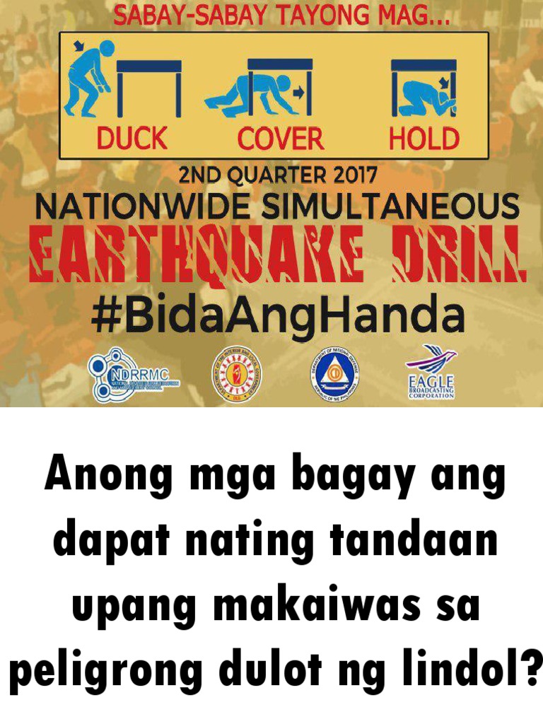 Paghahanda Sa Lindol | PDF