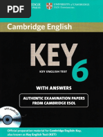Answer Sheet - Key English Test | PDF