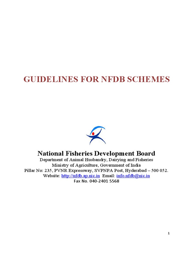 NFDB Guidelines Revised | PDF | Aquaculture | Rainbow Trout