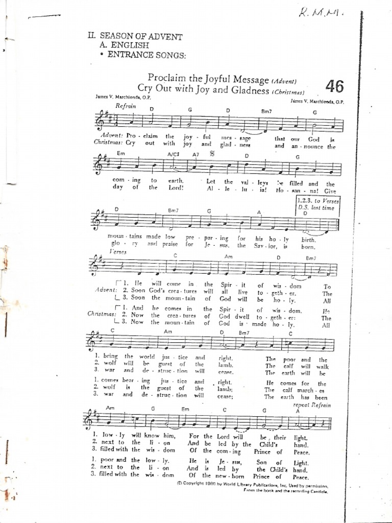 Proclaim The Joyful Message PDF | PDF