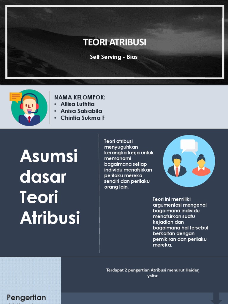 Teori Atribusi | PDF