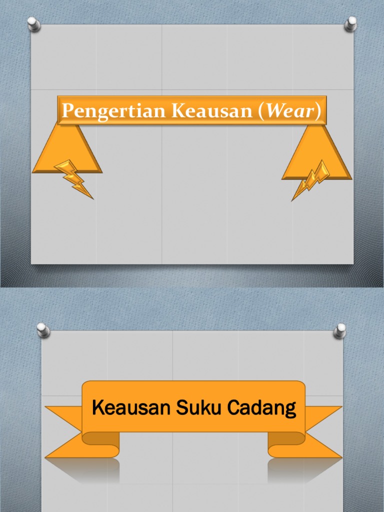 Keausan (Wear) | PDF