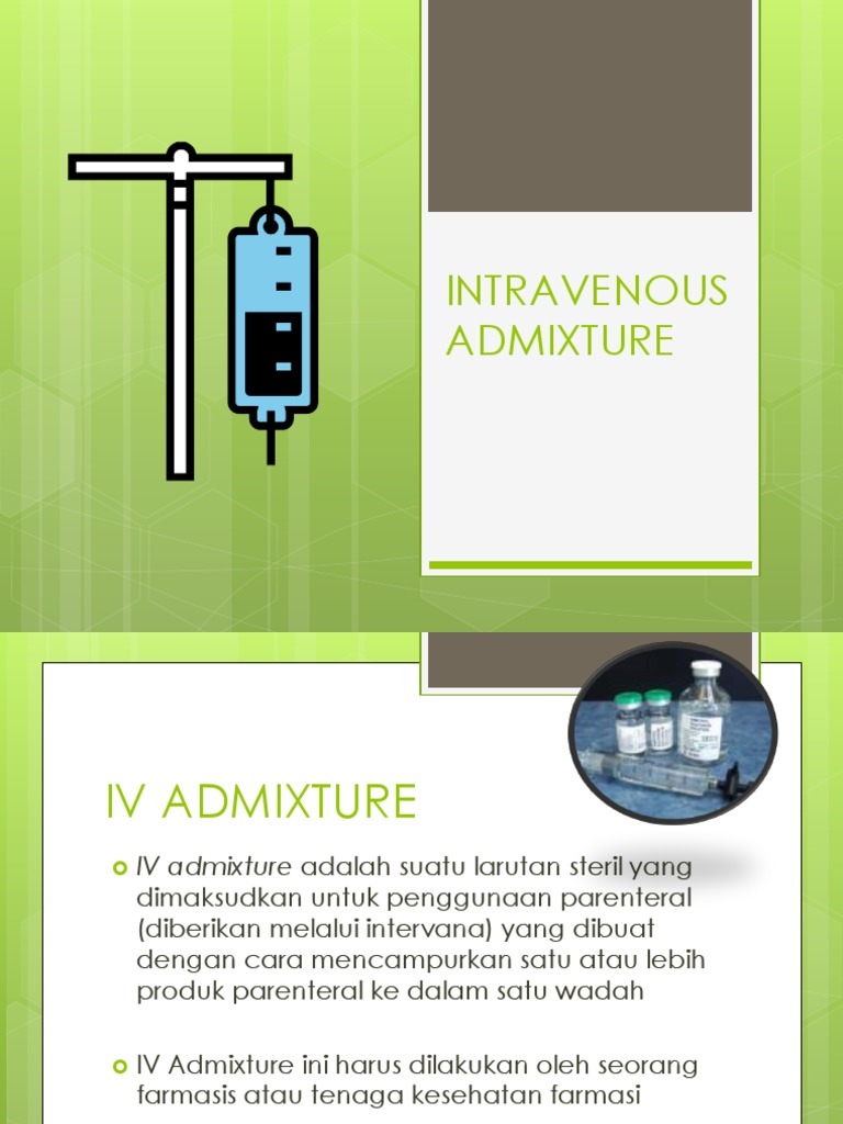 IV Admixture | PDF