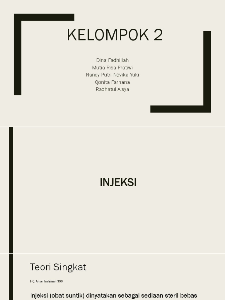 Injeksi (Vial) | PDF