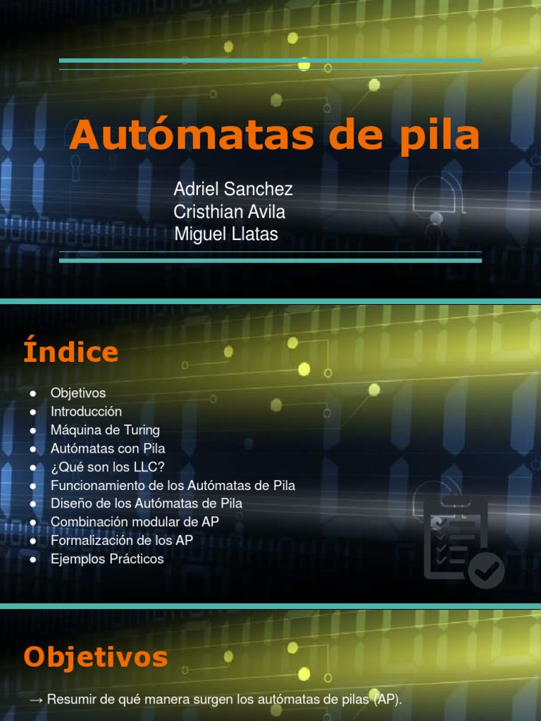 Automatas de Pila | PDF | Lenguaje de programación | Informática teórica
