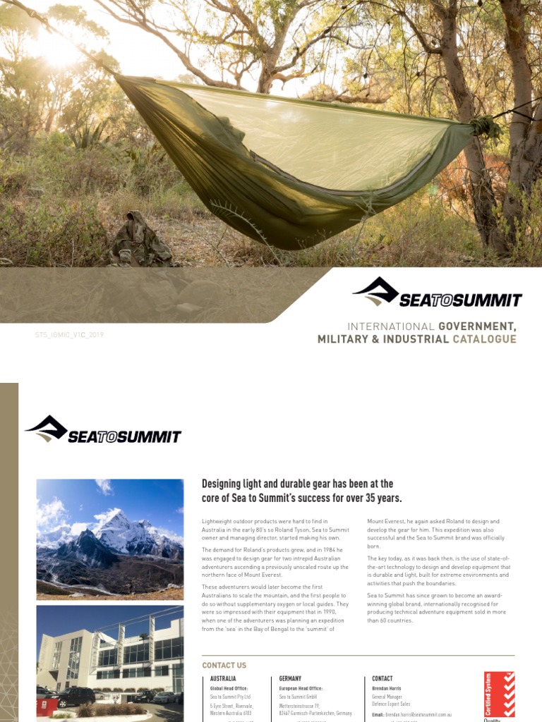 STS Military Catalogue 20190815 Web | PDF | Thermoplastic | Textiles