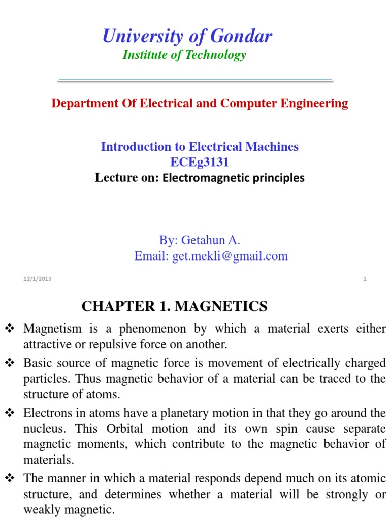 Magnetics | PDF | Electromagnetic Induction | Inductance
