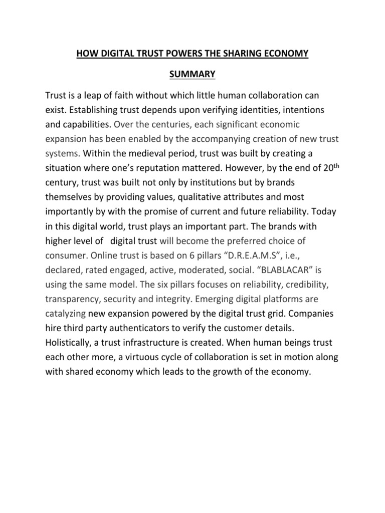 Digital Trust Pdf