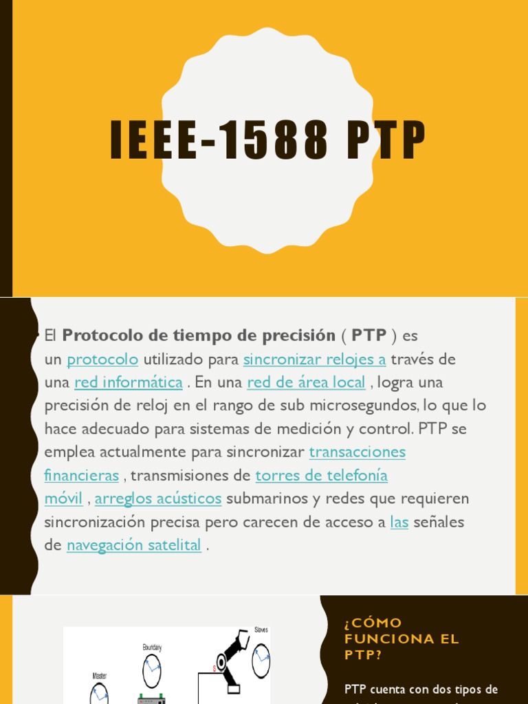 Ieee 1588 PTP | PDF | Informática