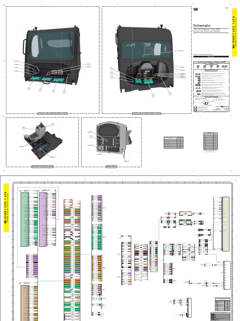 Plano Electrico 793f | PDF | Electrical Connector | Switch