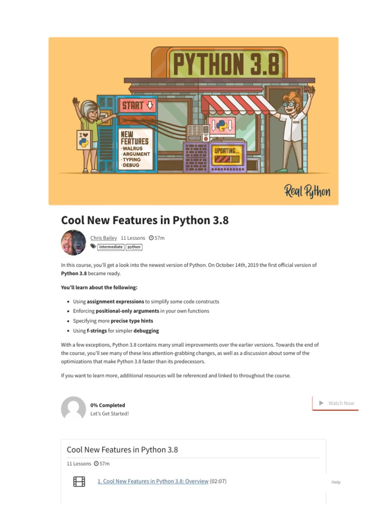 Cool New Features in Python 3 | PDF | Python (Programming Language ...