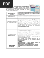 Ficha Técnica Paracetamol: Dosis y Riesgos | PDF | Medicamentos con ...