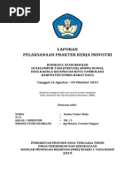 Format Lampiran Laporan Magang D1-1 | PDF