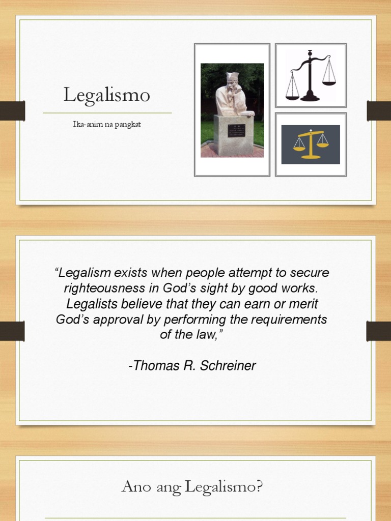 Legalismo | PDF