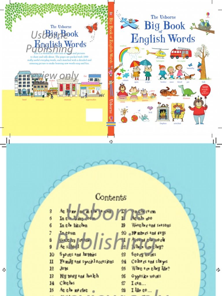 Big Book of English Words | PDF | Grandparent | Clothing