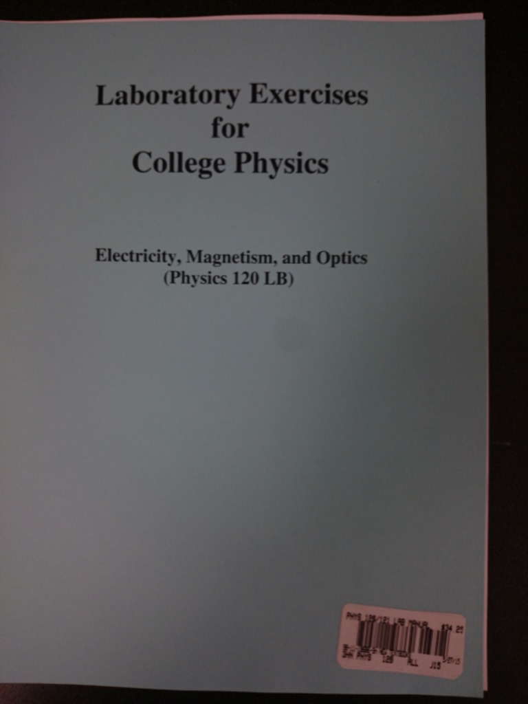 Hunter Physics 121 Lab Manual | PDF
