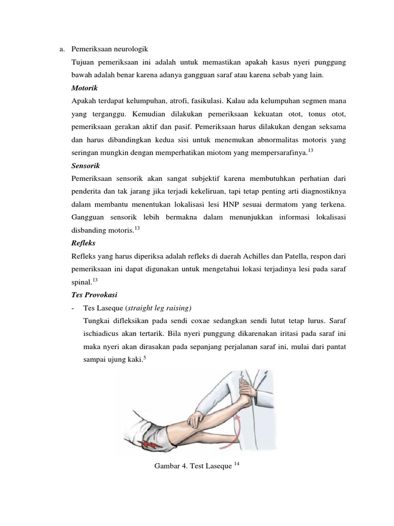 Pemeriksaan Neurologik | PDF