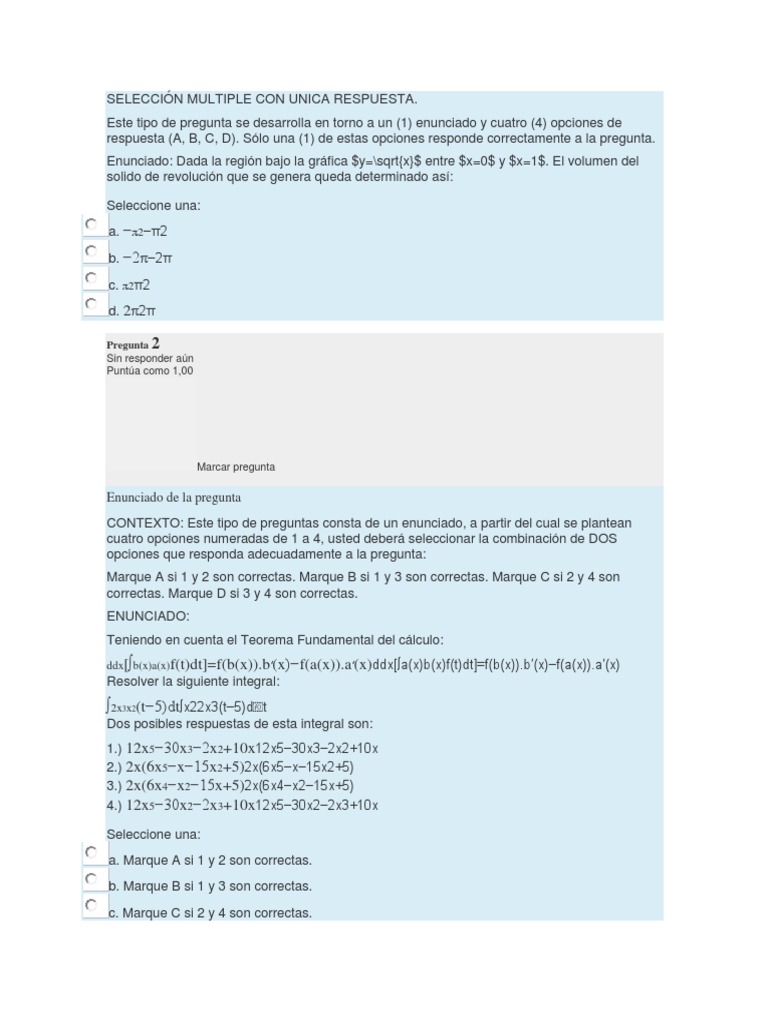 Cal Culo | PDF | Integral | Proposición