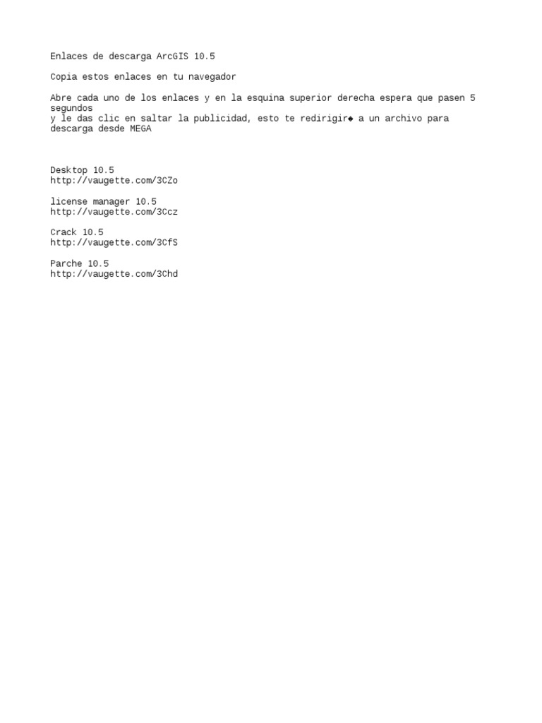 Enlaces de Descarga | PDF