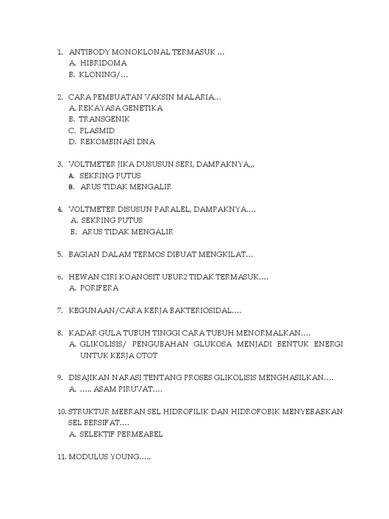Proses Biologi dan Fisika dalam Sains | PDF