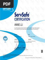Servsafe Certification | PDF | Justice | Crime & Violence