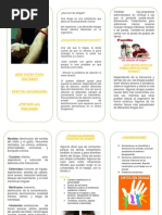 TRiptico de Sustancias Psicoactivas | PDF | Drogas | Drogas Psicoactivas