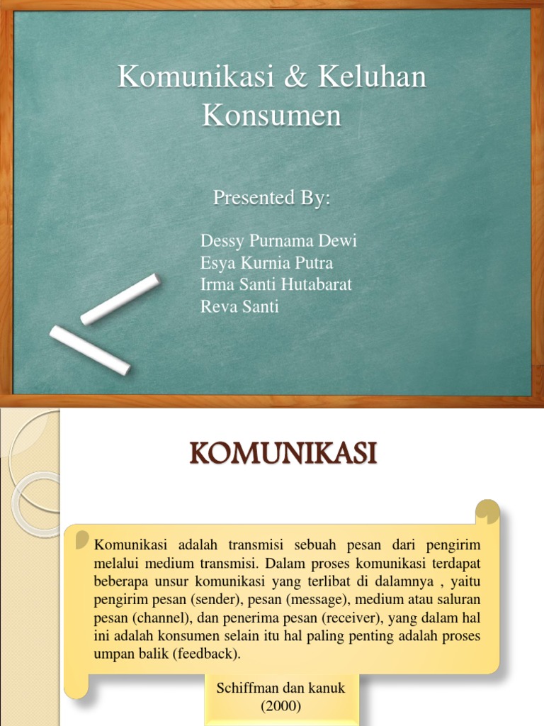 Komunikasi & Keluhan Konsumen | PDF