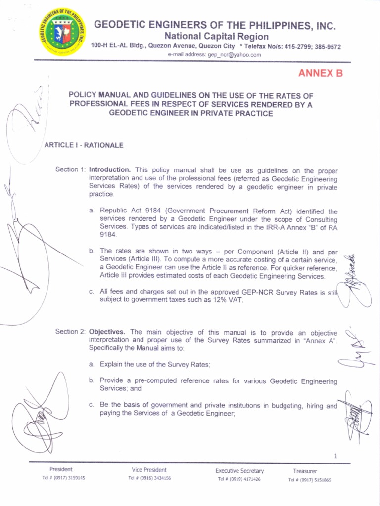 GEP-NCR Reso012 AnnexB Manual | PDF | Employment | Salary