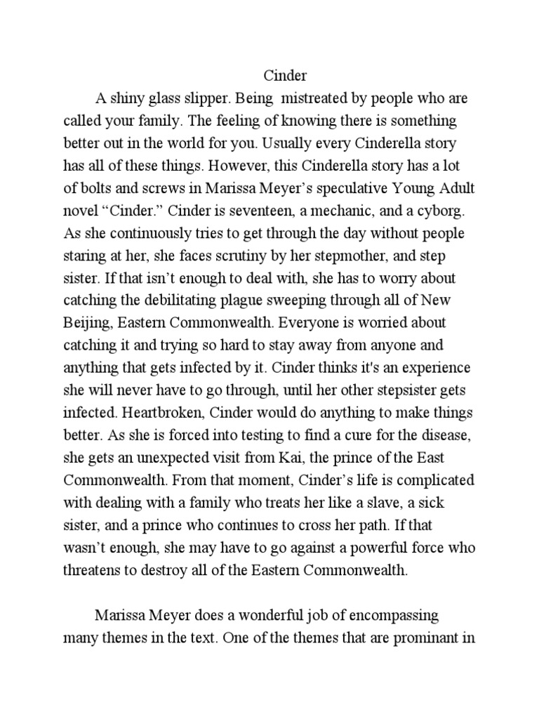 Cinder | PDF | Cinderella