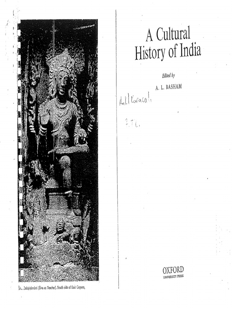A Cultural History of India (A.L.Basham) PDF | PDF